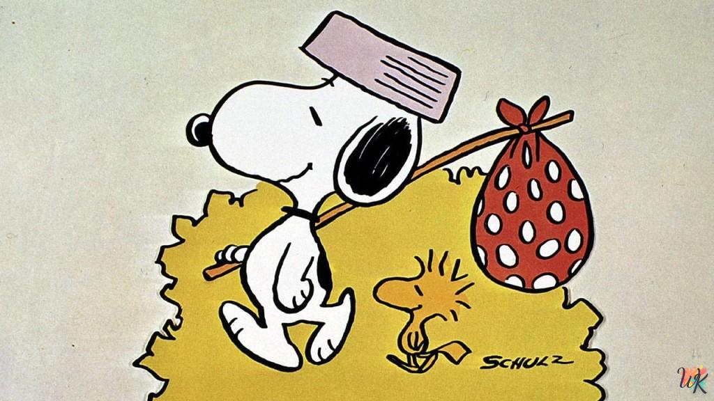 Dibujos Para Colorear Snoopy - Colorear Imágenes Interesantes