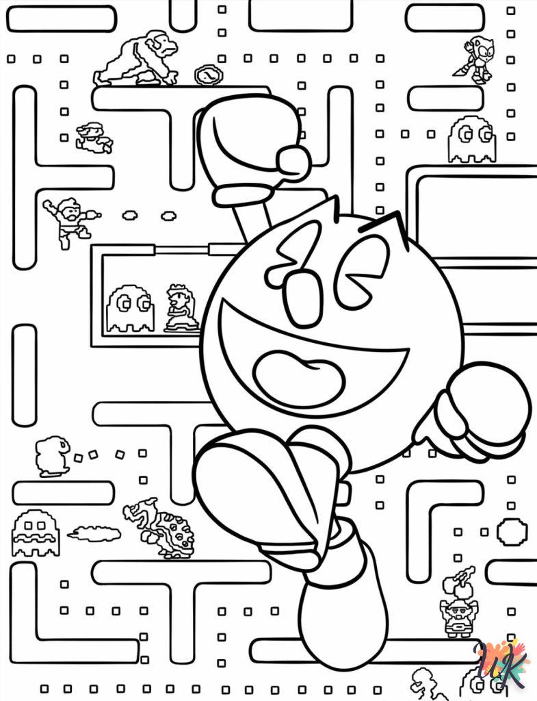 26 Dibujos Para Colorear Pac Man | Dibujos Para Colorear Gratis