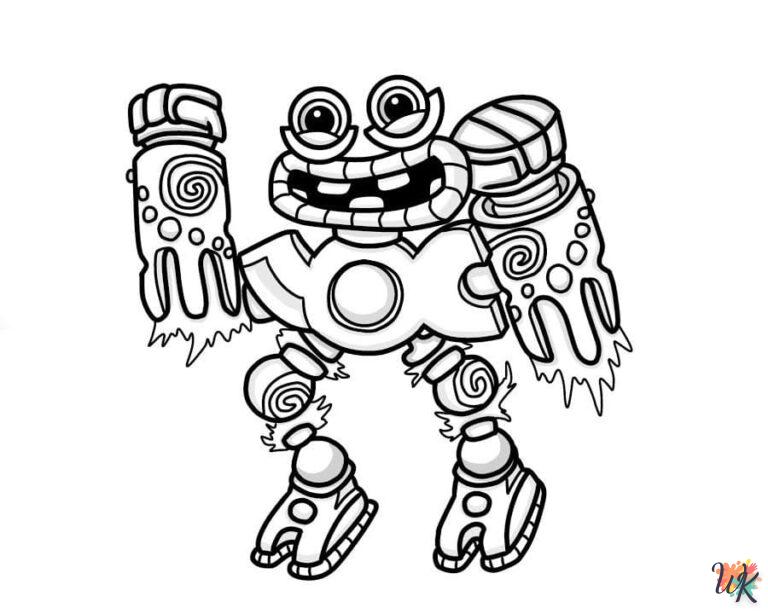 42 Dibujos Para Colorear Wubbox - Colorear En Línea Gratis